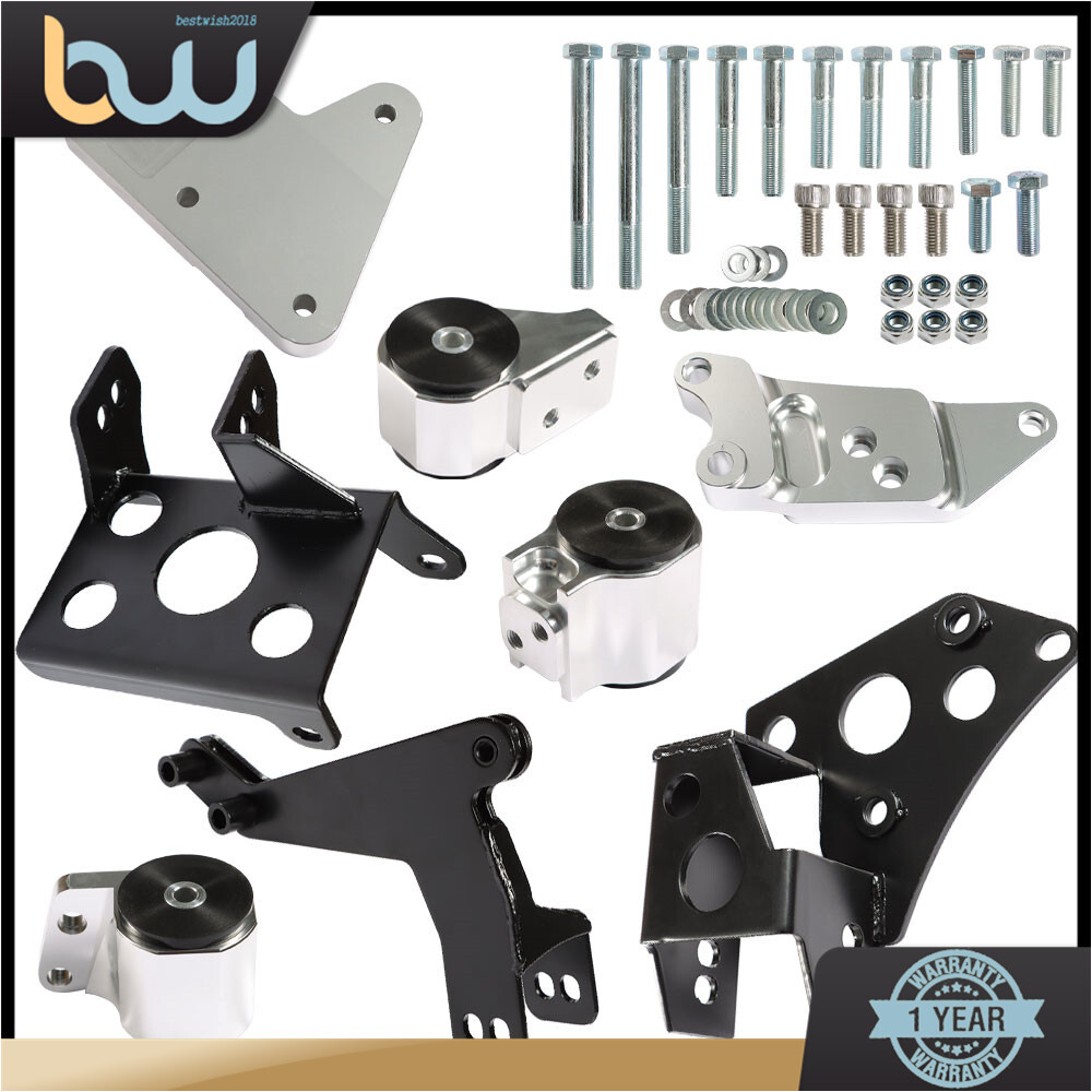 For 1996-2000 Honda Civic K20 K24 K-Series Engine motor Mounts Bracket ...