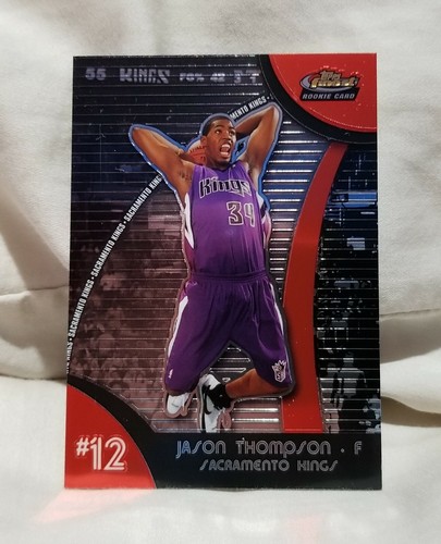 Jason Thompson 2007-08 Topps Finest XRC Rookie RC Card #112 Sacramento ...