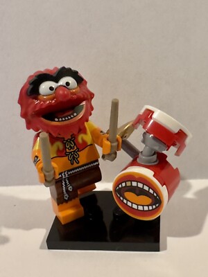 The Muppets: Animal w/ Drum Set - LEGO Muppet Mini Figure | eBay