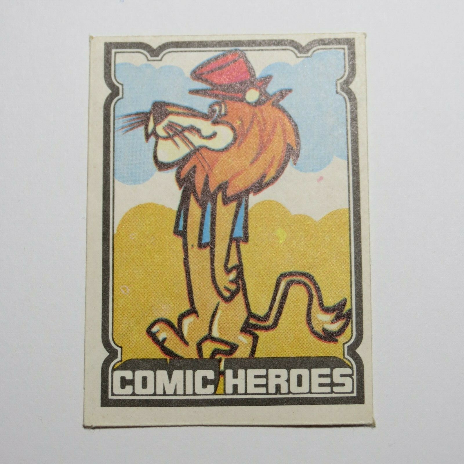 Lippy The Lion Hanna Barbera Scarce Vintage UK Comic Cartoon Sticker ...