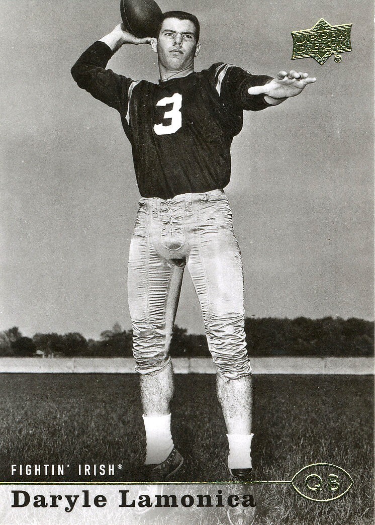 UPPER-DECK Daryle Lamonica RAIDERS BILLS Notre Dame FIGHTING-IRISH | eBay