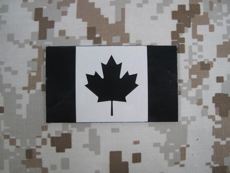 Warrior Dummy TAN/IR Canada Flag Patch mlcs aor lbt aor1 SWF47 | eBay ...