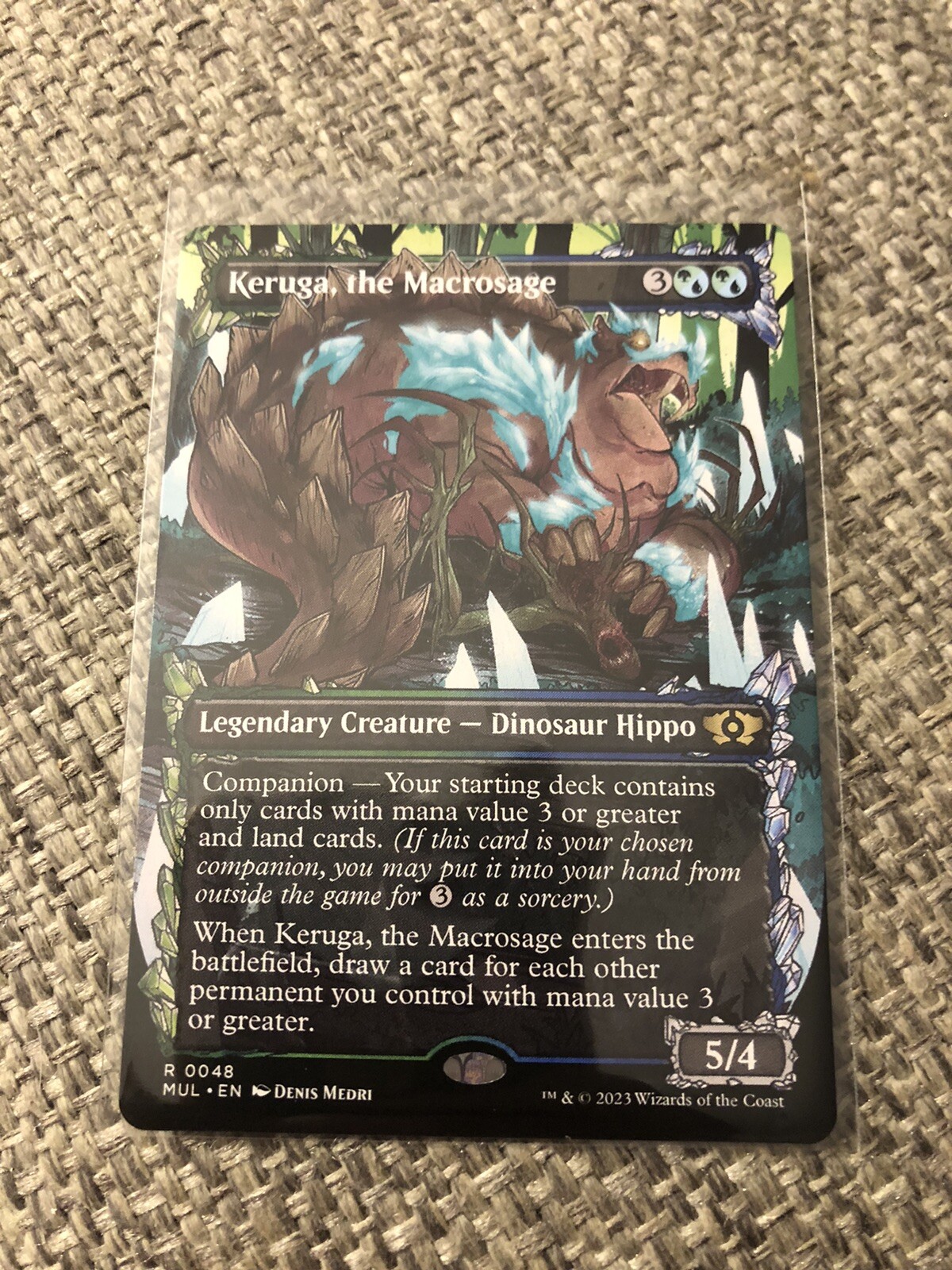 Keruga, the Macrosage NON FOIL Multiverse MUL March of the Machcine MOM ...