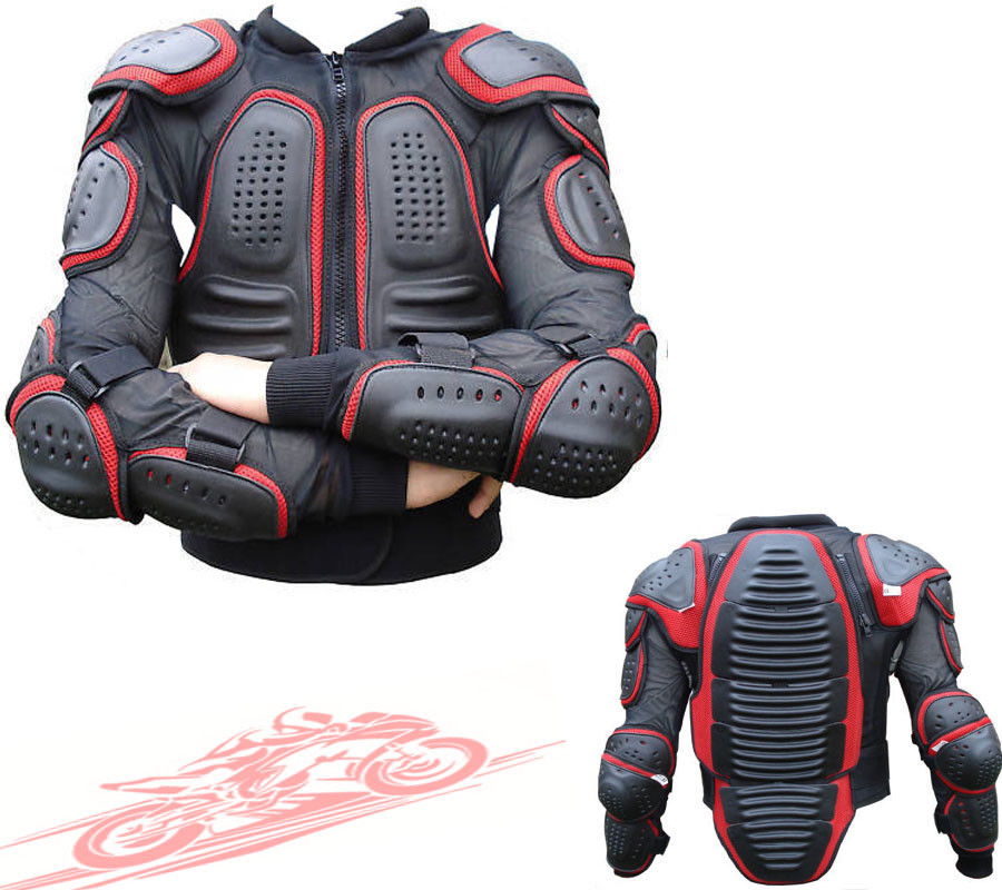 MENS SPINE GUARD BODY ARMOUR CYCLING MOTORBIKE MOTORCYCLE PROTECTION ...