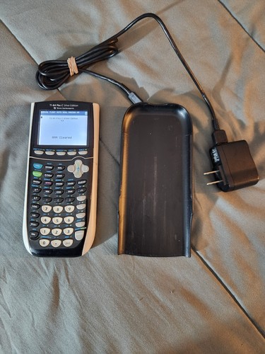 Texas Instruments TI-84 Plus C Silver Edition Graphing Calculator Black ...