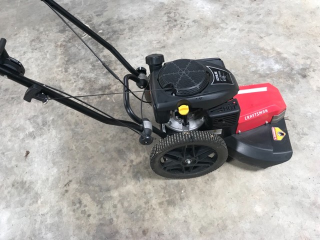 Craftsman 6.75 HP 2018 22” Wheeled Walk Behind Weed Trimmer Local ...