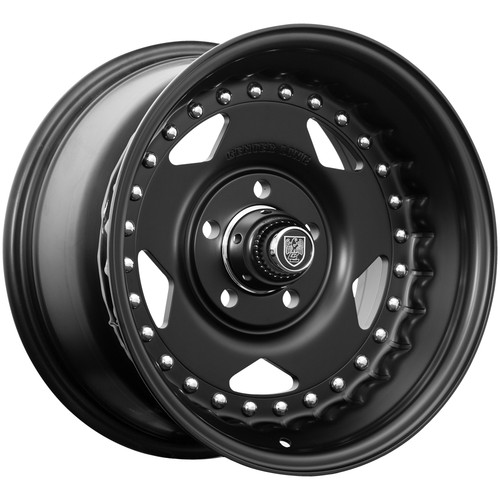 Centerline Convo Pro 2.0 15x7 5x4.5" -6mm Satin Black Wheel Rim 15 ...