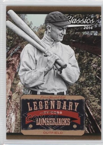 2014 Panini Classics Legendary Lumberjacks Ty Cobb #24 HOF | eBay