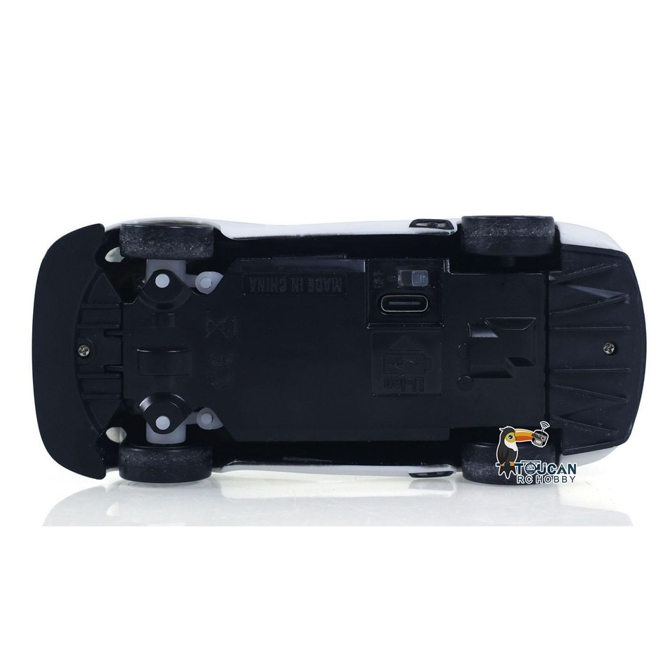 US STOCK 1:43 Radio Control Drift Car LED Effects RTR Racing Vehicle ...