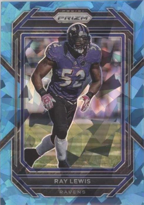 2022 Panini Prizm - Ray Lewis #27 Blue Ice Prizm /99 for sale online | eBay