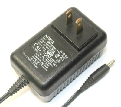 Genuine Original Nokia ACH-8U AC Power Adapter Phone Charger Output DC ...