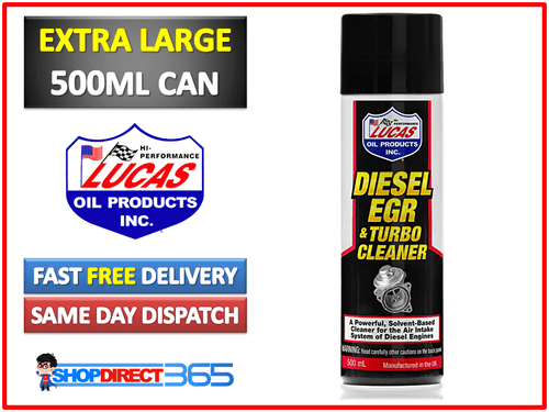 Lucas Diesel EGR & Turbo Cleaner Inlet Valve Spray Air Intake Clean ...