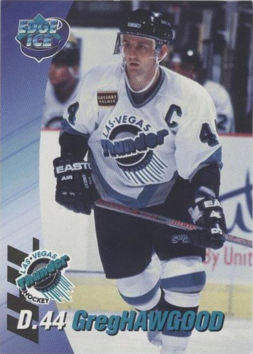 1995-96 Collector's Edge Ice Las Vegas Thunder - Greg Hawgood for sale ...