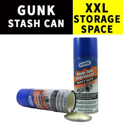 STASH CAN GUNK DIVERSION SAFE HIDDEN HIDE MONEY JEWELRY CASH SAFES ...