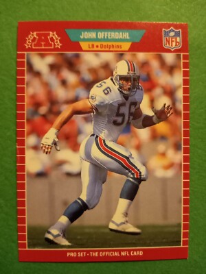 1989 Pro Set - #221 John Offerdahl | eBay