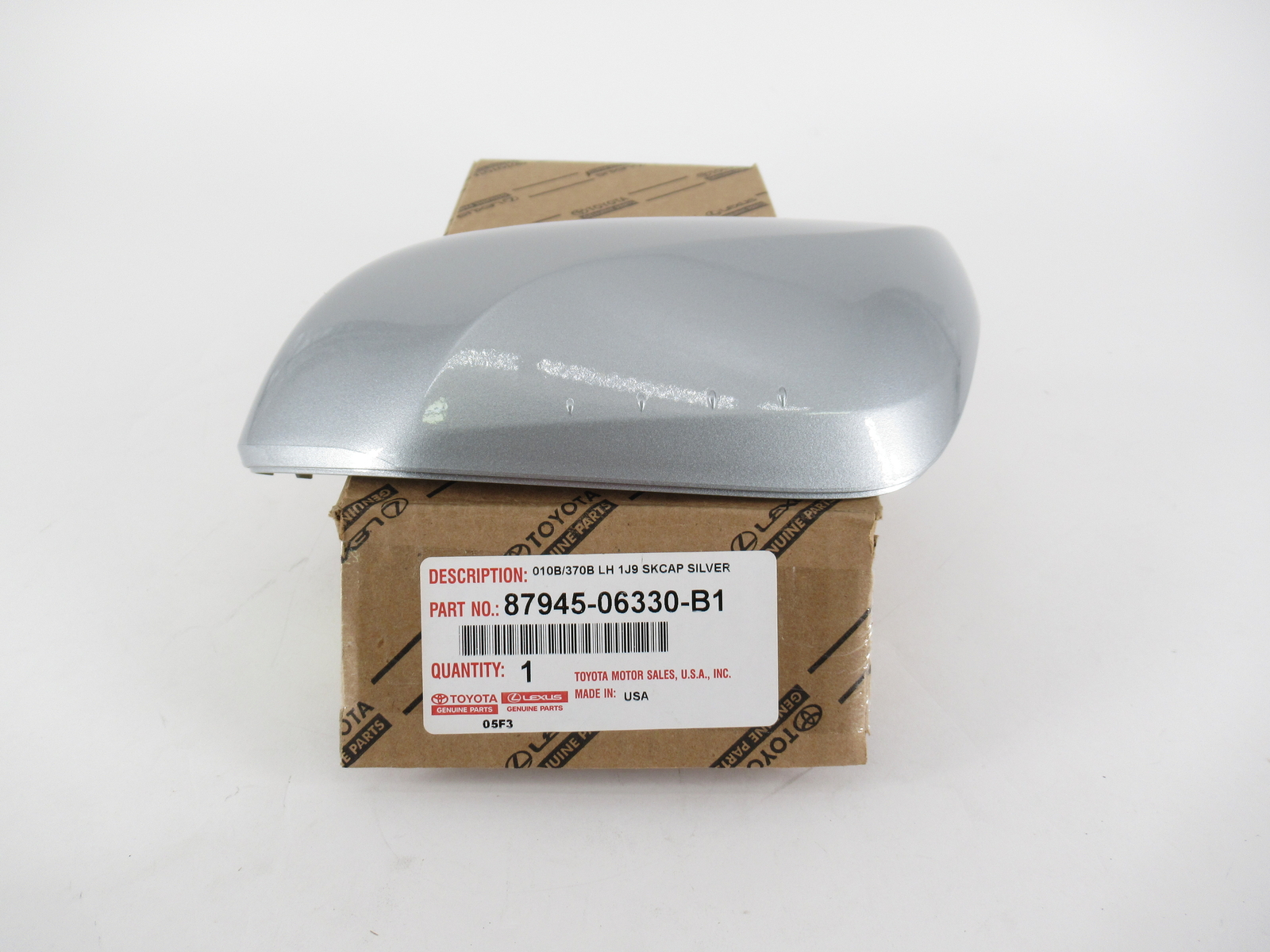 Genuine OEM Toyota 87945-06330-B1 Driver LH Side Mirror Cover Ficosa ...