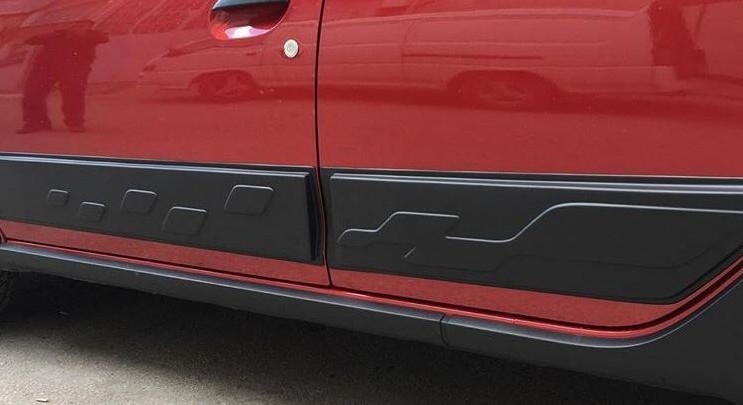 RENAULT DUSTER DACIA DUSTER SIDE MOULDING PROTECTION TRIM KIT FULL SET ...