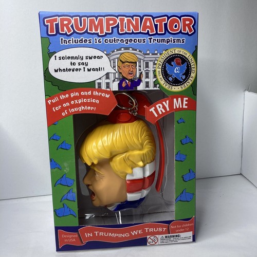 Trumpinator - Talking Trump Toy Grenade, Quotes When You Remove The Pin ...