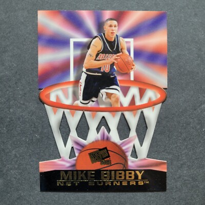 MIKE BIBBY Basketball PROMO Card Draft Picks Net Burners 1998 Press ...