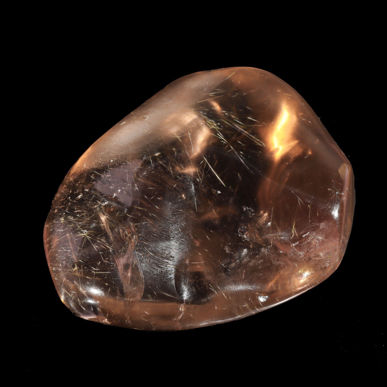 RARE SPECIMEN GOLDEN RUTILATED QUARTZ POLISHED ROUGH GEMSTONE 1725.00 ...