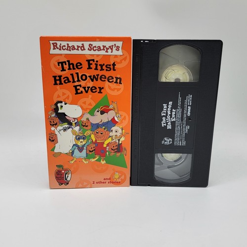 The Busy World of Richard Scarry - The First Halloween Ever (VHS, 1998 ...