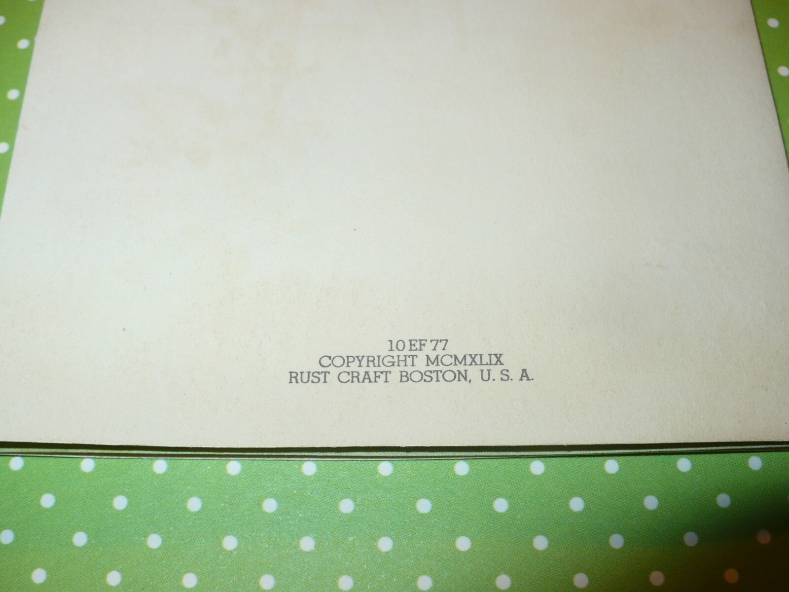 VINTAGE 1949 MARJORIE COOPER TRI FOLD EASTER DUCK IN BONNET SUNFLOWERS ...