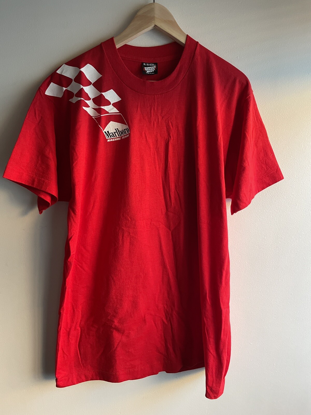 Vintage 90's Marlboro Formula 1 Racing Team Shirt XL … - Gem