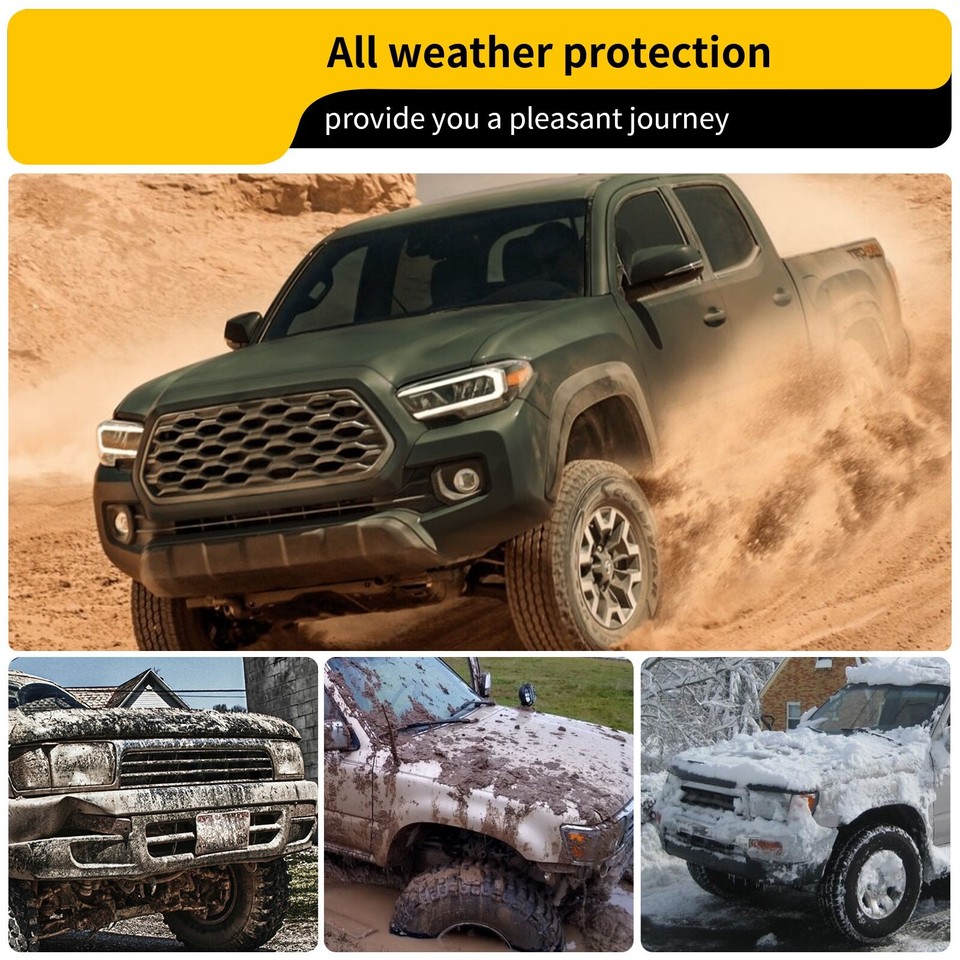 Hood Protector For 2010-2024 Toyota 4Runner Hood Shield Bug Deflector ...