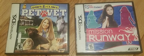 Mission: Runway (Nintendo DS, 2009) And Pet Vet | eBay