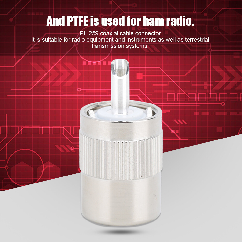 Plug Adapter High Temp Resistant Cable Connector Brass Body Prevent ...