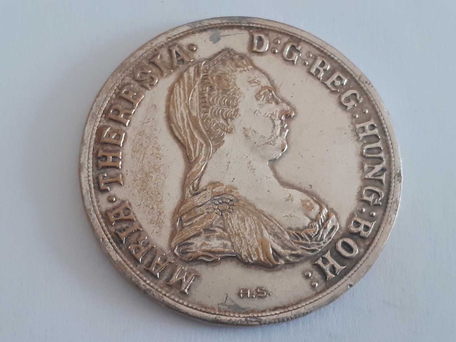 Austria 1760 - silver Maria Theresia, Reg. Hungary, Bohemian coin, nr ...