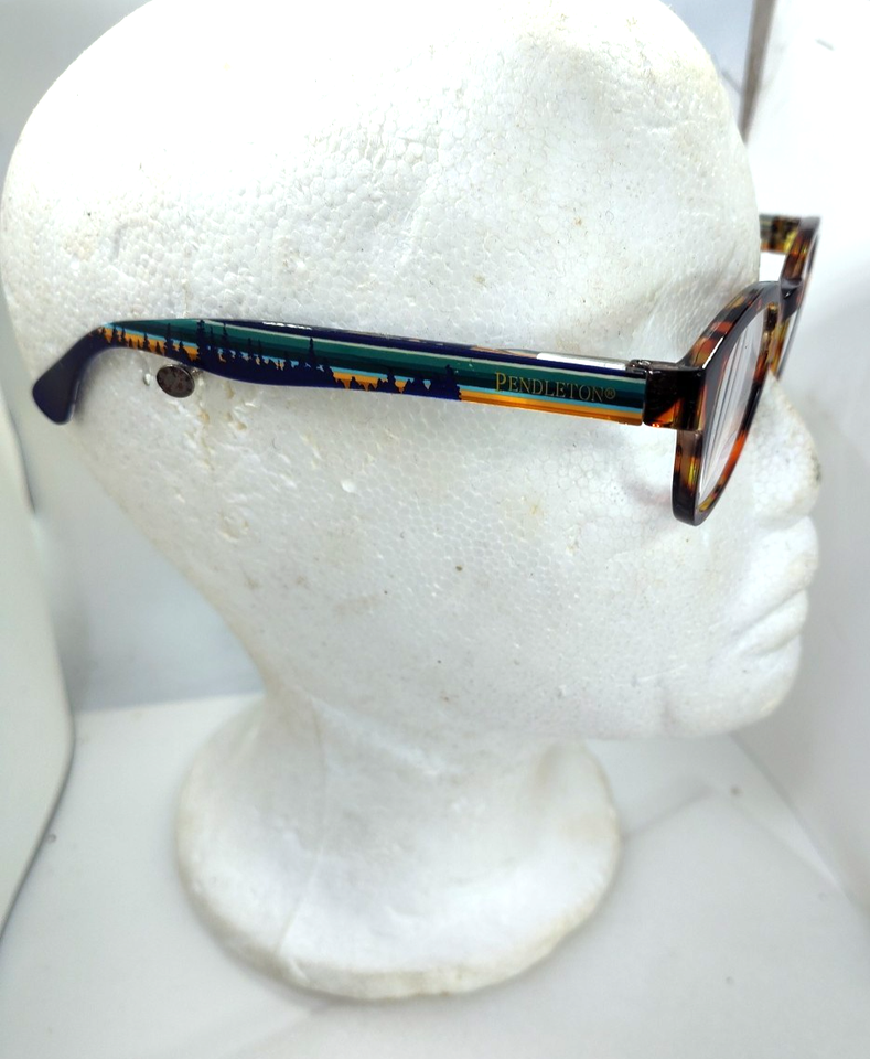 Pendleton Westerly Pacific Wonderland Round Tortoise Eyeglasses Frames ...