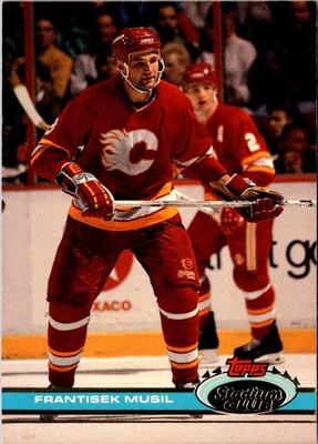 1991 Stadium Club Frank Musil #235 Calgary Flames Hockey Card | eBay