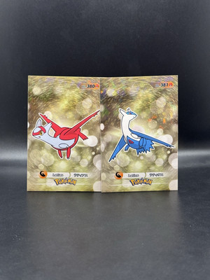 Latias Latios Database 3 Cracked Ice Holo Hoenn Pokemon | eBay