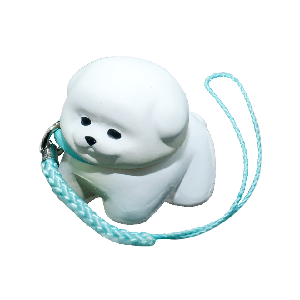 Blind Box Bag Surprise Cute White Bichon Frise Dog 1 Random Pet Figure ...