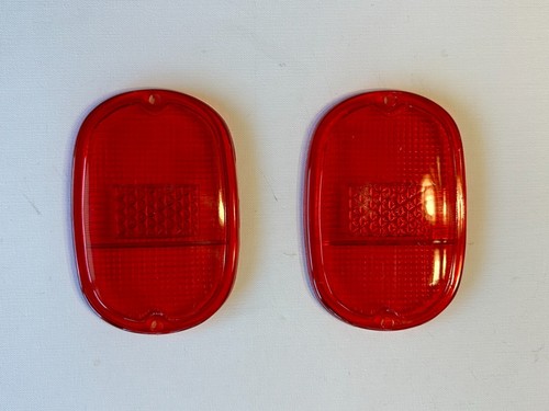 VW Volkswagen Pair Tail Light Lens Set Red Left & Right T2 Bus 1962 ...