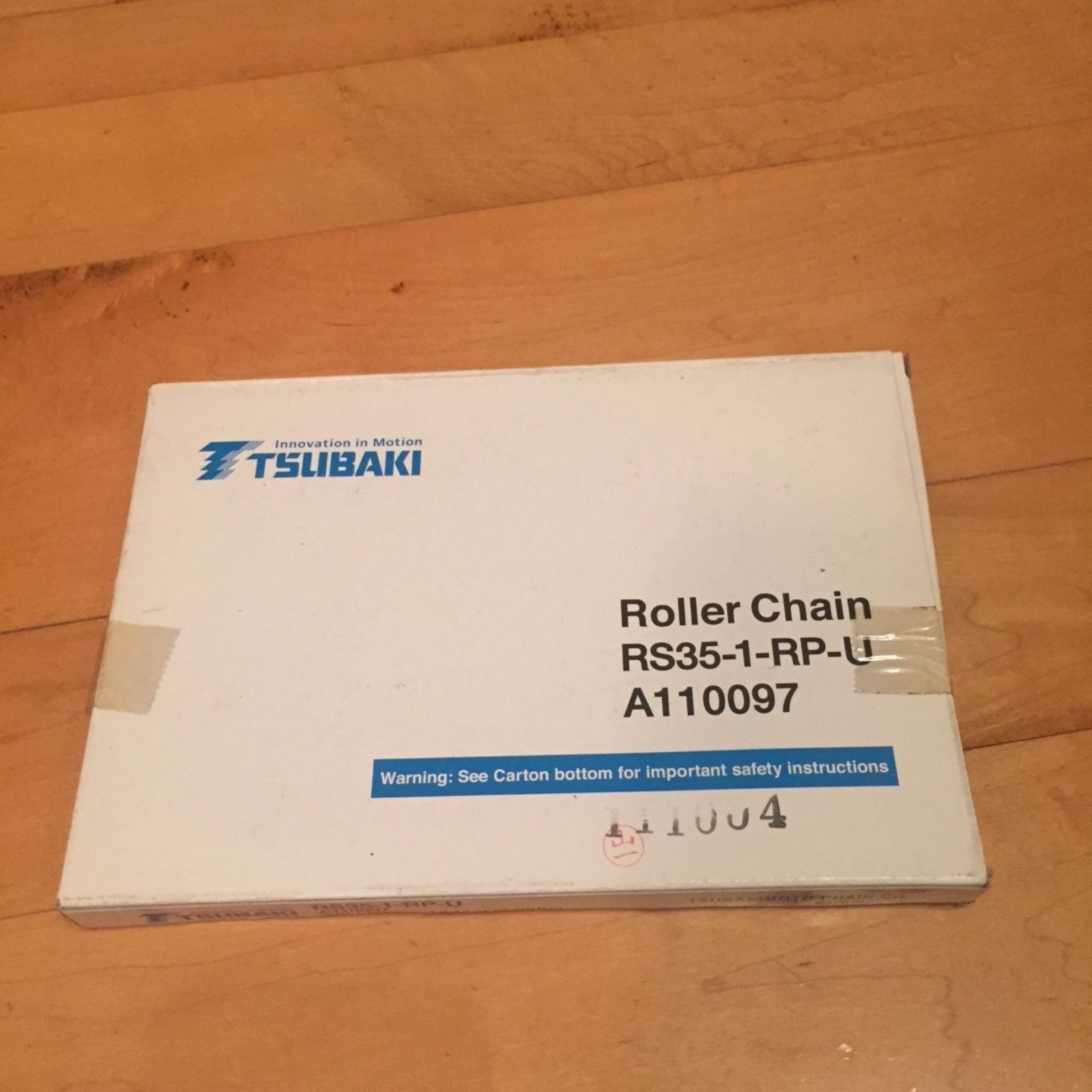 US Tsubaki ROLLER CHAIN RS35-1-RP-U A110097 10' FT 320 Links NEW | eBay