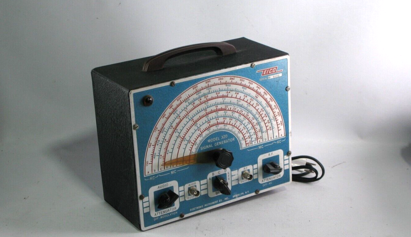 Eico Model 320 Signal Generator #BOX A | eBay