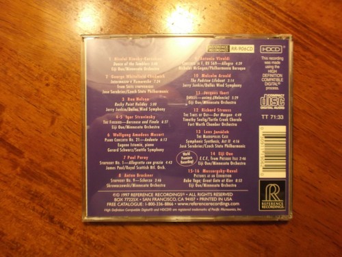RR Tutti Orchestral Sampler,HDCD,CD,REFERENCE RECORDINGS | eBay