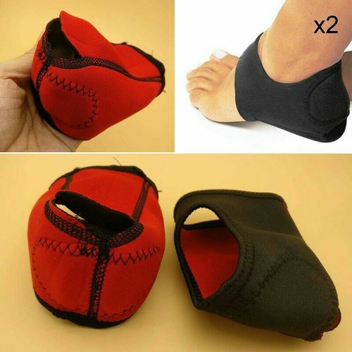 2X Plantar Fasciitis Therapy Wrap Arch Support Relieve Heel Spur Pain ...