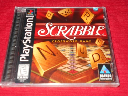 SCRABBLE CROSSWORD GAME PS1 FACTORY SEALED FAST FREE SHIPPING!!! C@@L ...