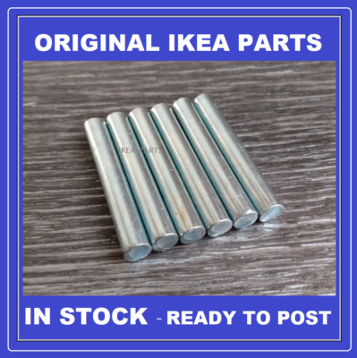 IKEA IVAR 101324 SUPPORTS PINS BOLTS PEGS X6 GENUINE SPARE REPLACEMENT ...