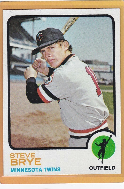 1973 TOPPS BASEBALL STEVE BRYE #353 TWINS NM/NM+ *85587 | eBay