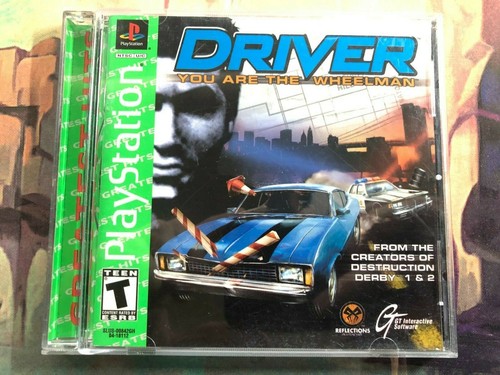 Driver: You Are The Wheelman PS1 PlayStation 1 w/ Case And Manual ...
