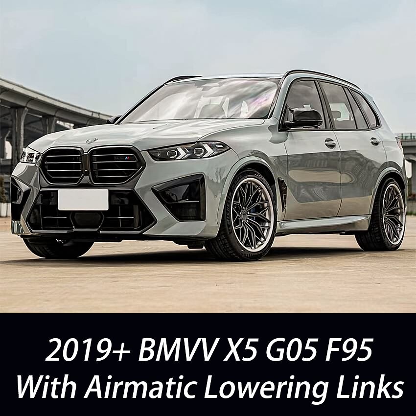 For 19+ BMW X5 G05 F95 Adjustable Air Ride Suspension Lowering Links ...