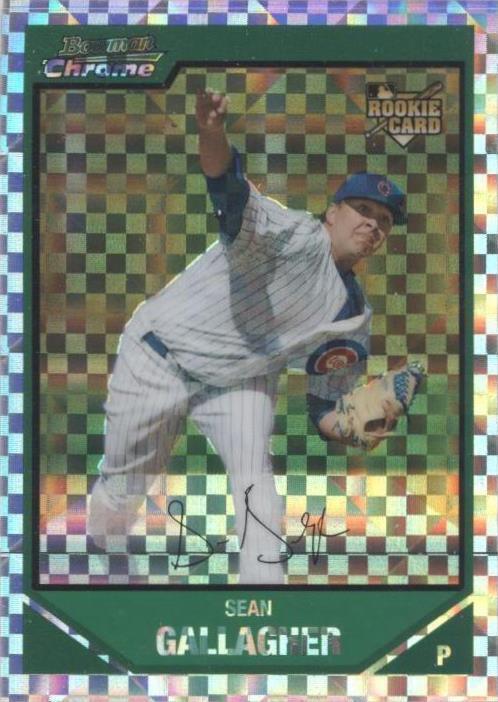 2007 Bowman Draft Picks & Prospects - Chrome Sean Gallagher #BDP22 X ...