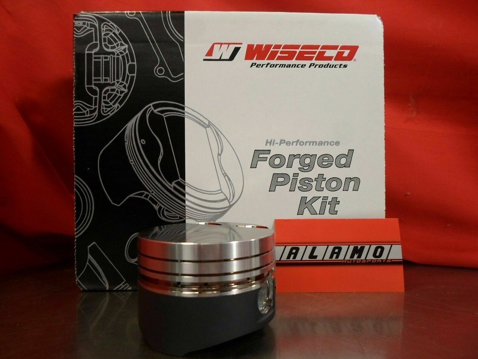 Wiseco Forged Pistons Toyota Starlet Glanza EP82 EP91 4E 5E Turbo 9:1 ...