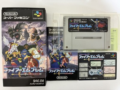 Fire Emblem Mystery of the Emblem Super Famicom SNES SFC CIB Japan ...