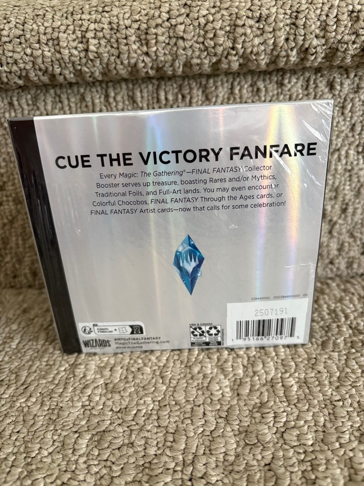 Magic The Gathering MTG Final Fantasy Collector Booster Box FF New ...