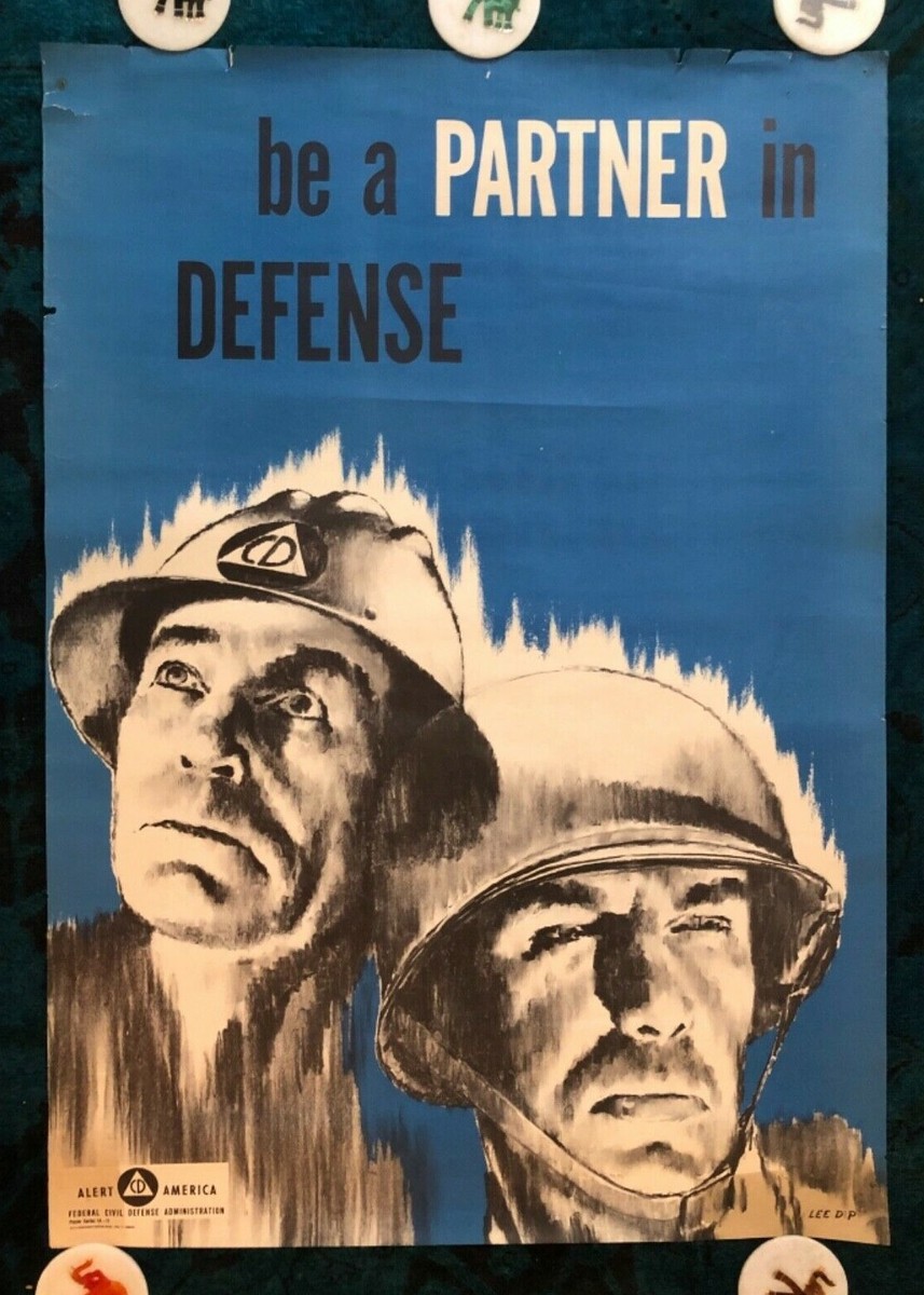 Civil Defense Poster Reproduction